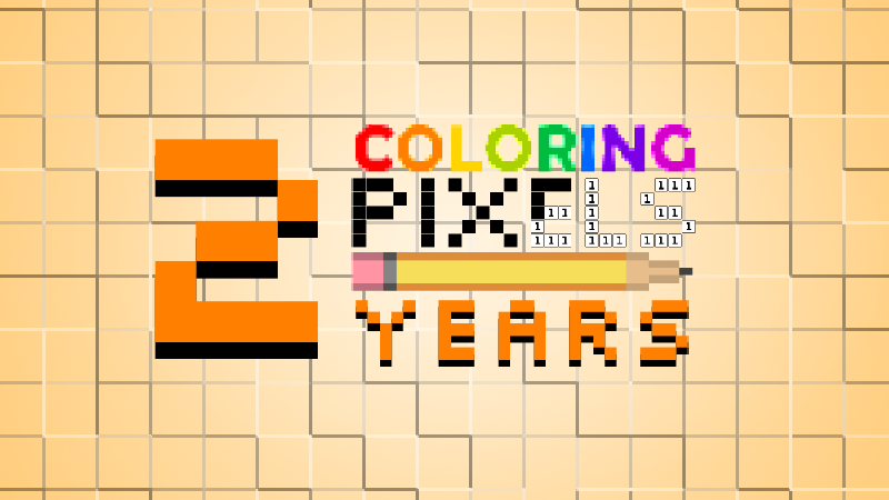 Steam :: Coloring Pixels :: Coloring Pixels 2nd Birthday!