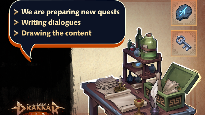 Drakkar Crew - The release of the game is approaching - Steam News