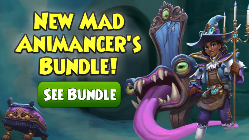 Wizard101 - New Mad Animancer's Bundle! - Steam News