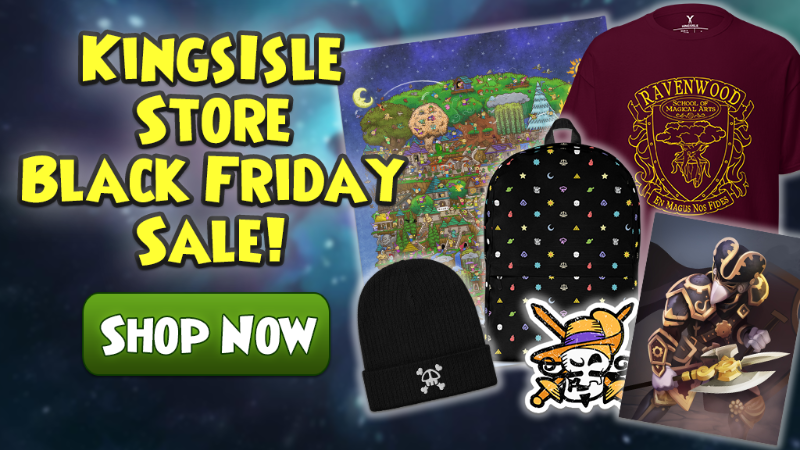 Wizard101 - KingsIsle Store Black Friday Sale! - Steam News