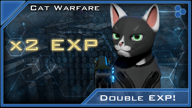 Cat Warfare - Double EXP! - Steam News