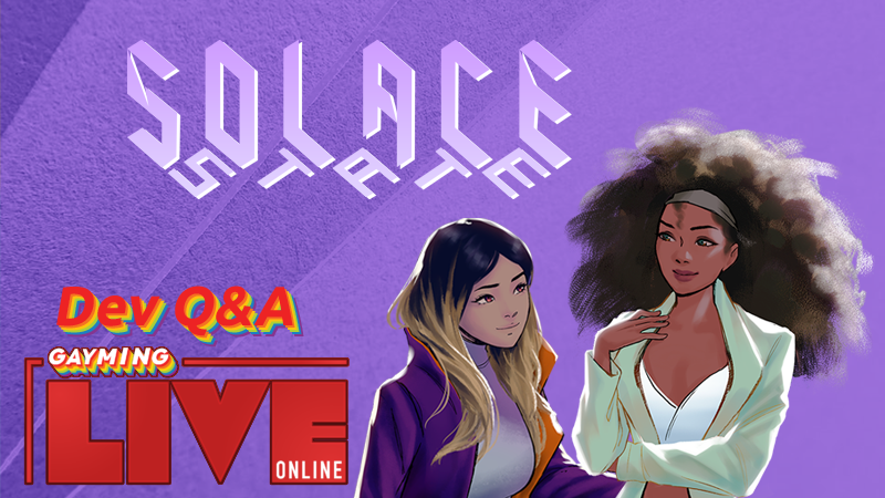 Steam :: Solace State: Emotional Cyberpunk Stories :: Solace State Devs: Queer-Themed Q&A this ...