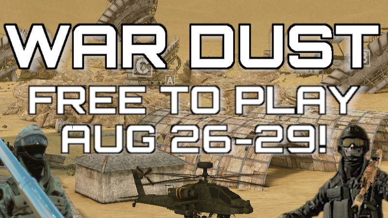 War Dust VR: 32v32 Battlefields - War Dust VR Free-to-Play Weekend ...