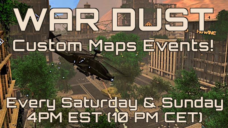 Steam :: WAR DUST :: New Custom Maps Events on War Dust! Massive VR ...