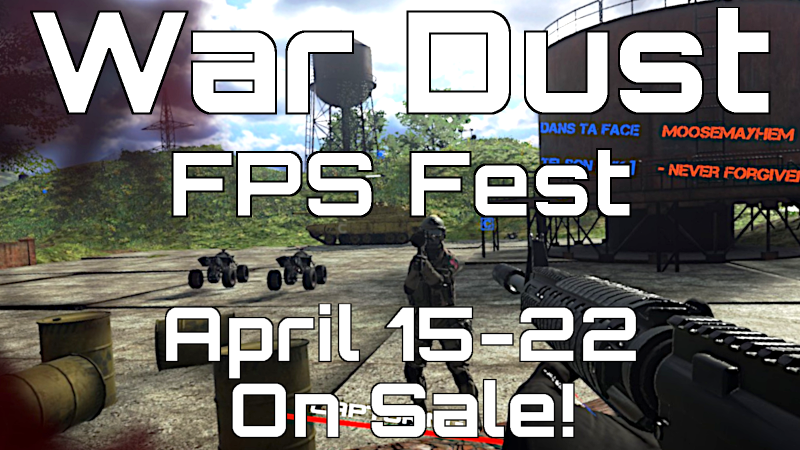War Dust VR: 32v32 Battlefields - War Dust & Steam FPS Fest. A Winning ...
