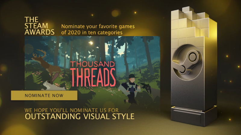 Thousand Threads - Nominate Thousand Threads for Outstanding Visual ...