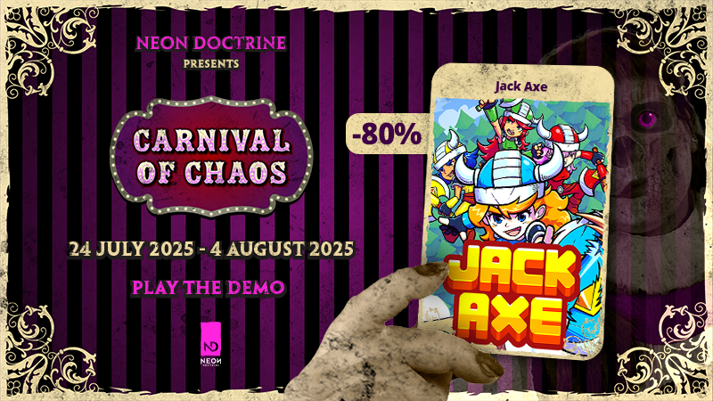 Jack Axe - Spotlights, Screams, and Mayhem: Welcome to the Neon Doctrine Carnival of Chaos ...