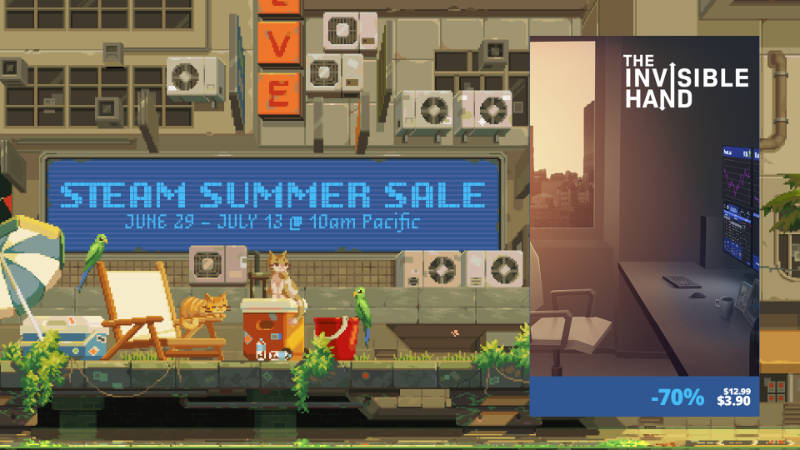 The Invisible Hand - ☀️The Invisible Hand is 70% off during the Steam ...