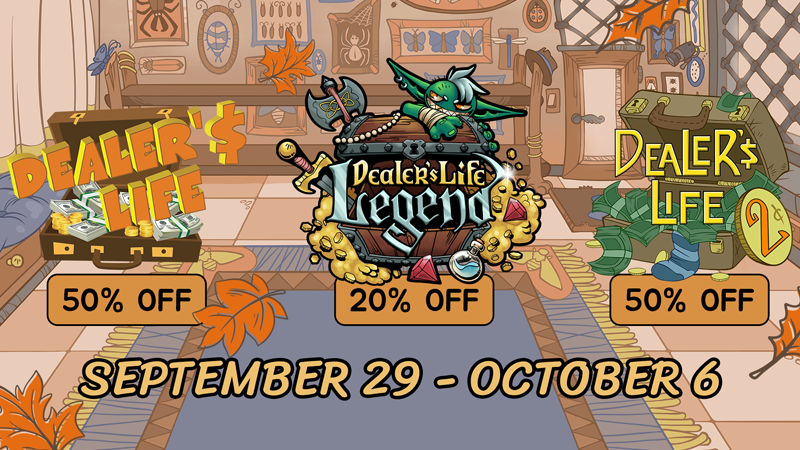 Dealer's Life - Dealer's Life Is 50% Off Until October 6th! - Steam News