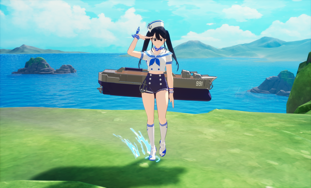 Marine Costume Outfit Package (Female) - 1,700 KP