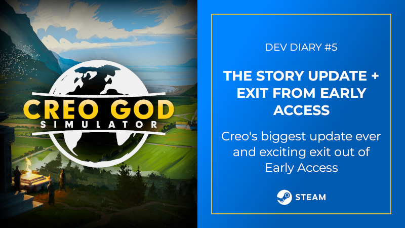 Creo God Simulator - The Story Update + Creo's Exit from Early Access ...
