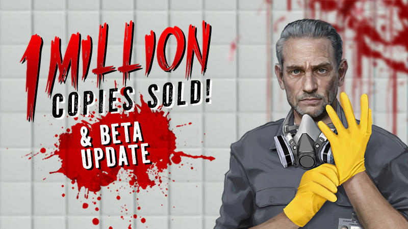 Crime Scene Cleaner - 1,000,000 Copies Sold – Thank You, Cleaners! New ...
