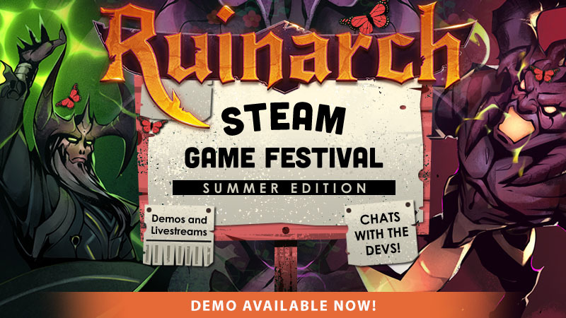 Ruinarch - Ruinarch Demo Now Available! - Steam News