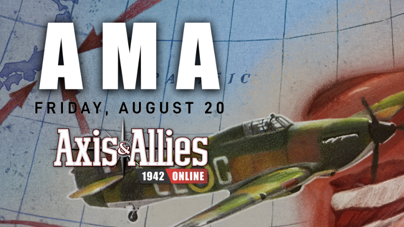 Axis & Allies 1942 Online - Ask Us Anything! AMA live chat on r ...