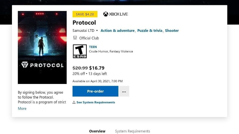 Protocol VR - Game Protocol is about to release for consoles! - Steam News
