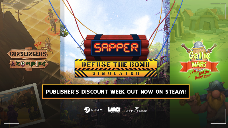 Gunslingers & Zombies - Sapper - Defuse the Bomb Simulator is now ...