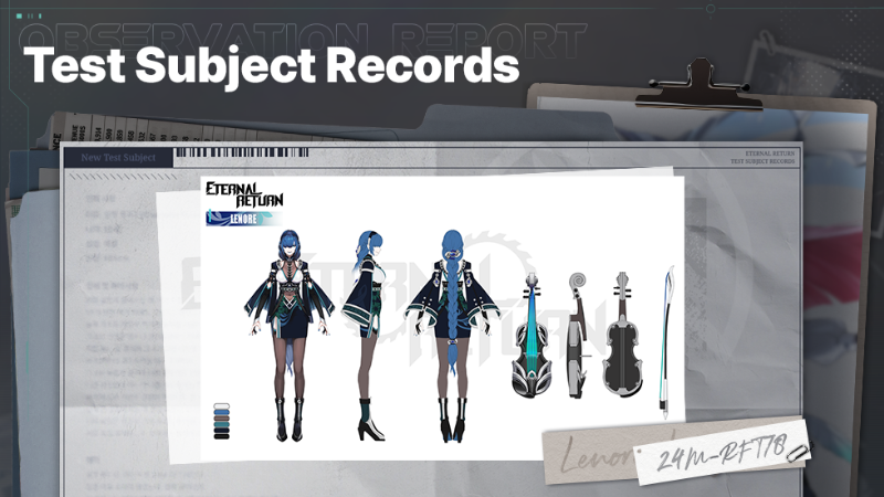 Steam :: Eternal Return :: Test Subject Records