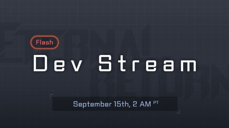 Steam :: Eternal Return :: Flash Dev Stream