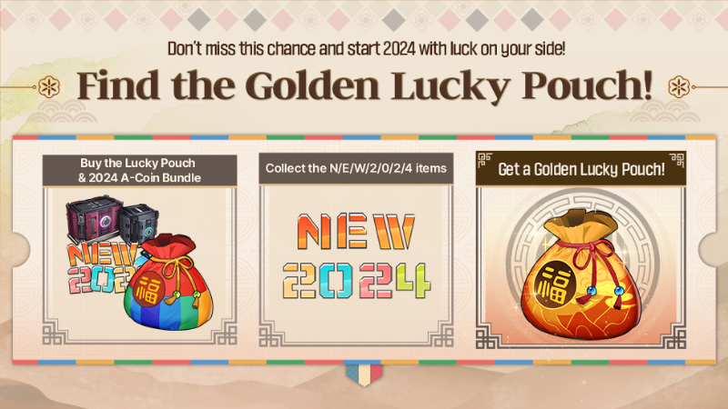 Eternal Return - New Year 2024 Lucky Pouch Sale! - Steam News