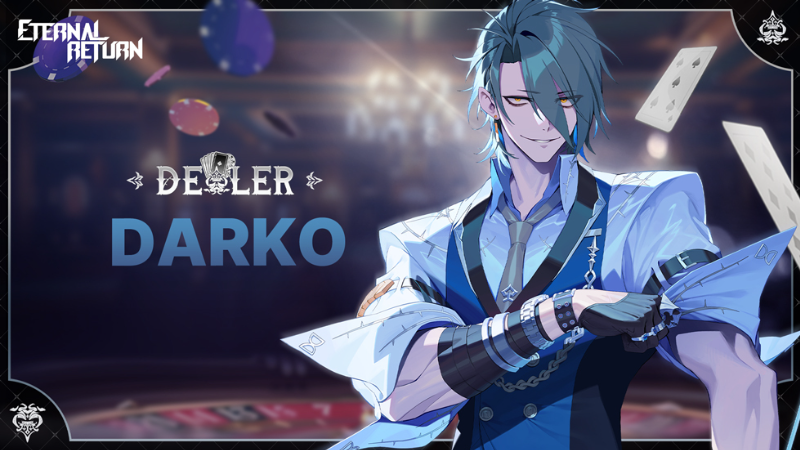 Eternal Return - [New Skin] Casino Dealer Darko Preview - Steam News