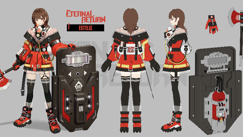 Eternal Return - [New Character] Estelle Concept Art - Steam News