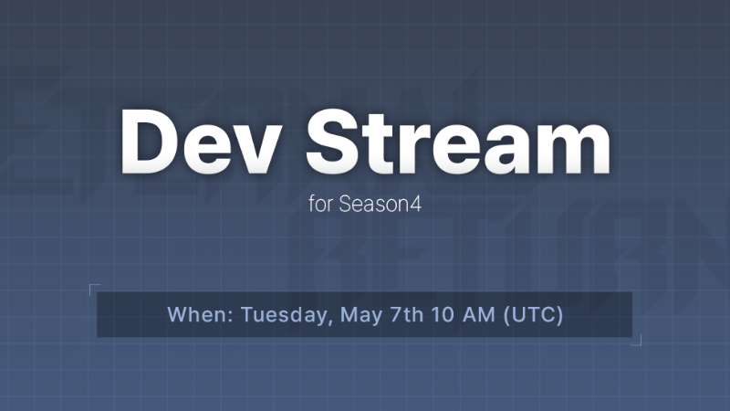 Eternal Return - Eternal Return Season 4 Dev Stream Coming Soon ...
