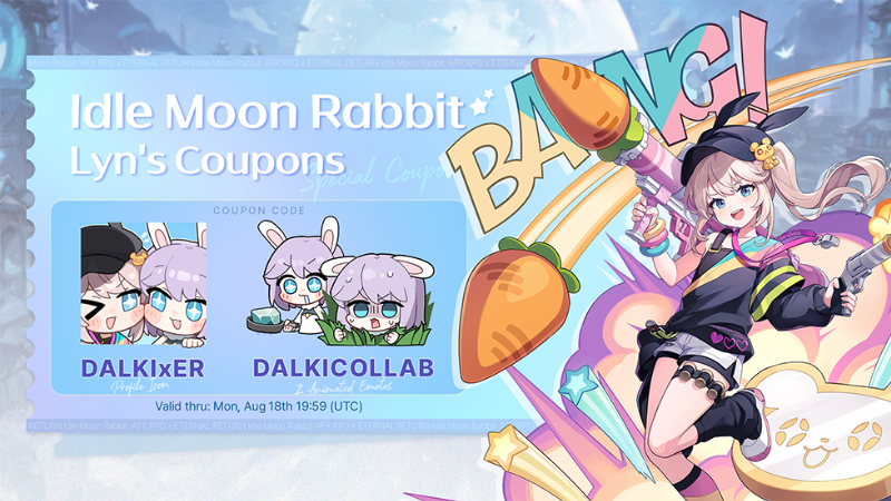 Eternal Return - Idle Moon Rabbit Lyn's Coupons! - Steam News
