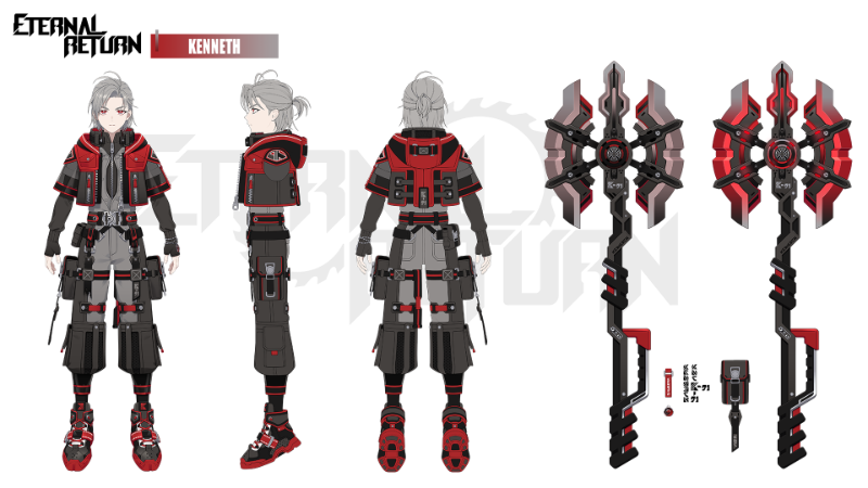 Eternal Return - [New Character] Kenneth Concept Art - Steam News