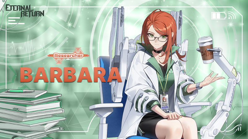 Eternal Return - [New Skin] Researcher Barbara Preview - Steam News