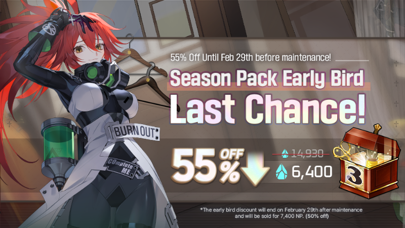 Eternal Return - S3 PACK Early Bird Last Chance! - Steam News