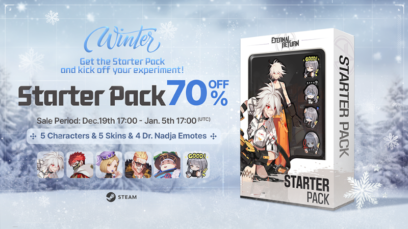 Eternal Return - Buy the Starter Pack at 70% OFF! - Steam News