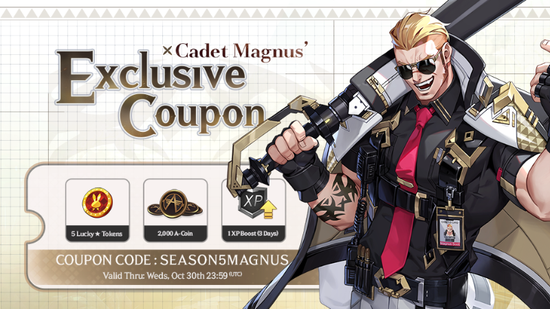 Eternal Return - Get Cadet Magnus' Gift! - Steam News