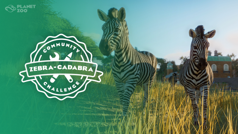 Planet Zoo - Planet Zoo: Community Challenge - Zebra-Cadabra - Steam News