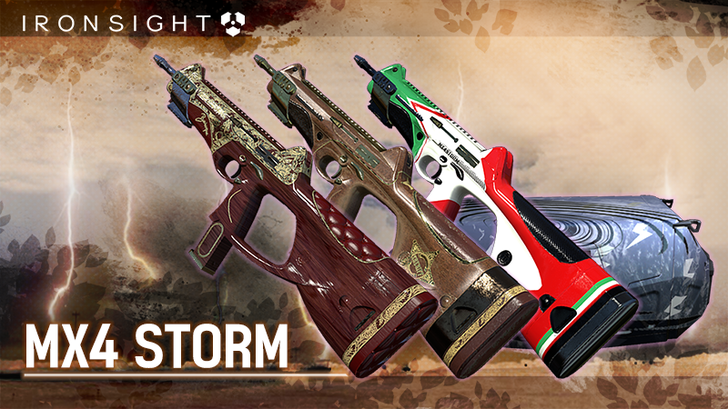 Ironsight - New Weapon 'Mx4 Storm' Release Announcement - Steam News