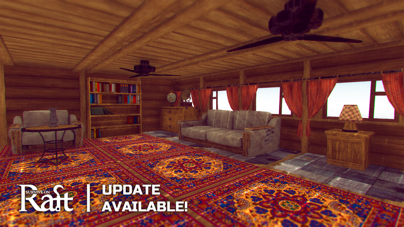 Survive on Raft - The update is now available! - Steam News
