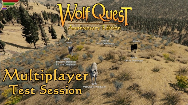 WolfQuest: Anniversary Edition - Multiplayer Test Session (Devblog ...