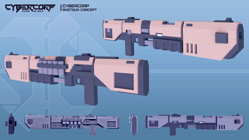 Steam :: CyberCorp :: New weapon for CyberCorp!