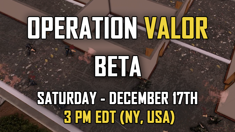 Operation Valor - Stafburg Multiplayer Steam Playtest - Steam News