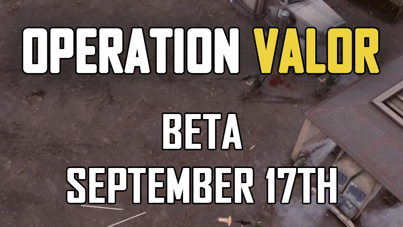 Operation Valor - Multiplayer AI Steam Playtest - Steam News