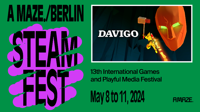 DAVIGO: VR vs. PC - DAVIGO celebrates A MAZE 2024 - Steam News