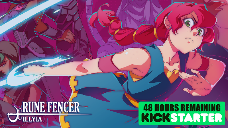 Steam :: Rune Fencer Illyia :: Last day to support Rune Fencer Illyia on Kickstarter!