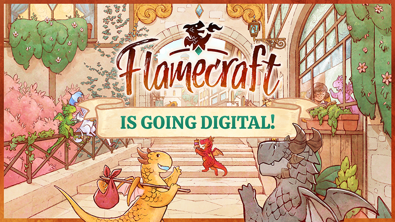 Wingspan - Step into a world of dragon artisans in Flamecraft! - Steam News