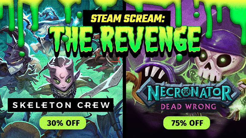 Necronator: Dead Wrong - 🎃 75% OFF Halloween Sale 🎃 - Steam News