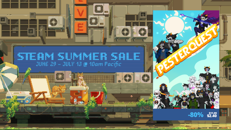 Pesterquest - ☀️Pesterquest is 80% off during the Steam Summer Sale!☀️ - Steam News
