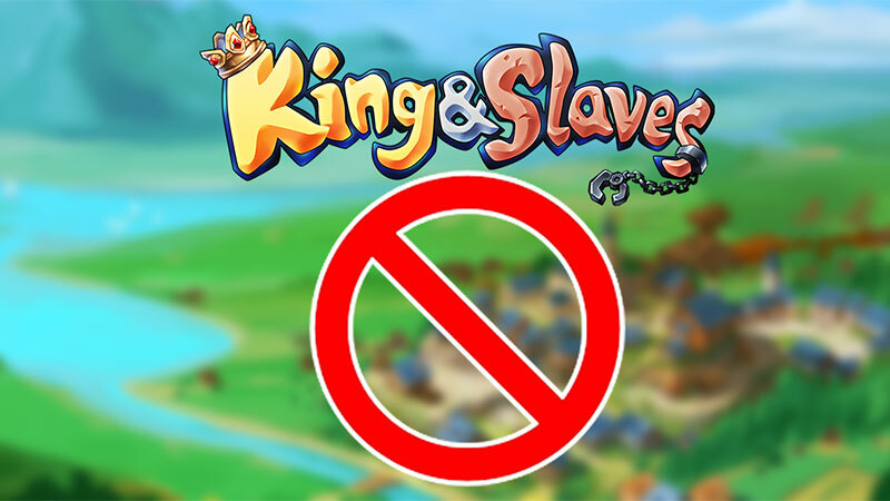 KingAndSlaves - Announcement of termination of game sale - Steam News