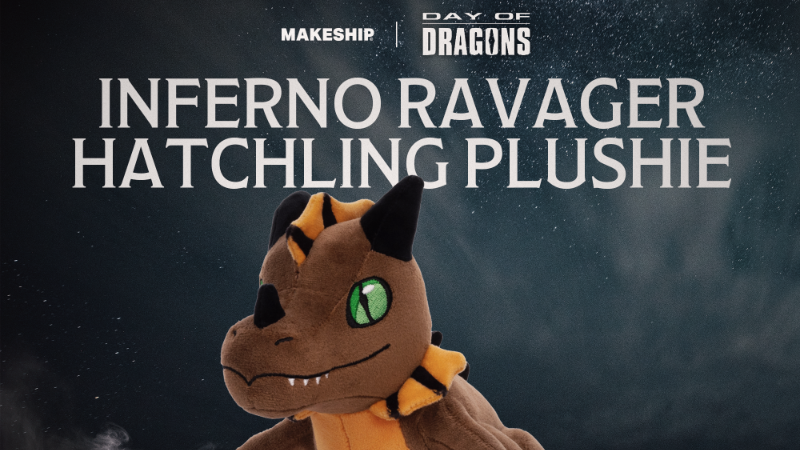 Day of Dragons - Introducing the Inferno Ravager Plushie by Makeship ...