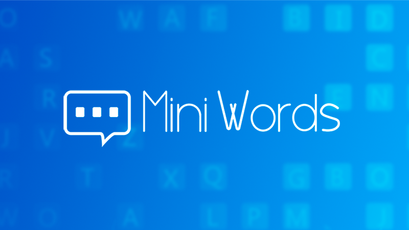Mini Words - minimalist puzzle - 🎉 New Update + New Release 🎮🐱 - Steam News