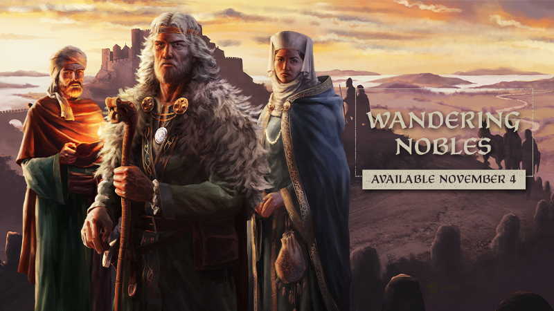 Crusader Kings III - Wandering Nobles - Available November 4 - Steam News