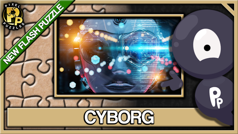 Pixel Puzzles Traditional Jigsaw Puzzles - *NEW* - Cyborg - *FLASH ...