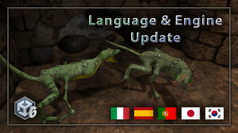 The Monster Breeder - Language & Engine Update - Steam News